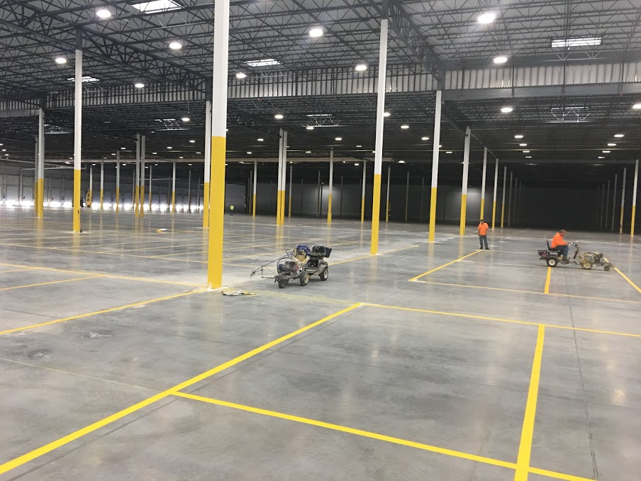 Warehouse Floor Striping | Baltimore, MD