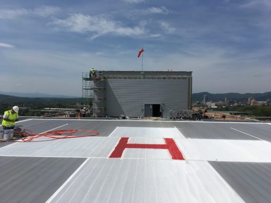 Helicopter Pad Markings / Re-Striping Contractor