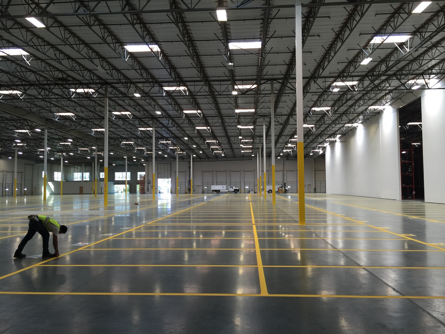 National Warehouse Floor Striping & Markings | Warehouse Markings