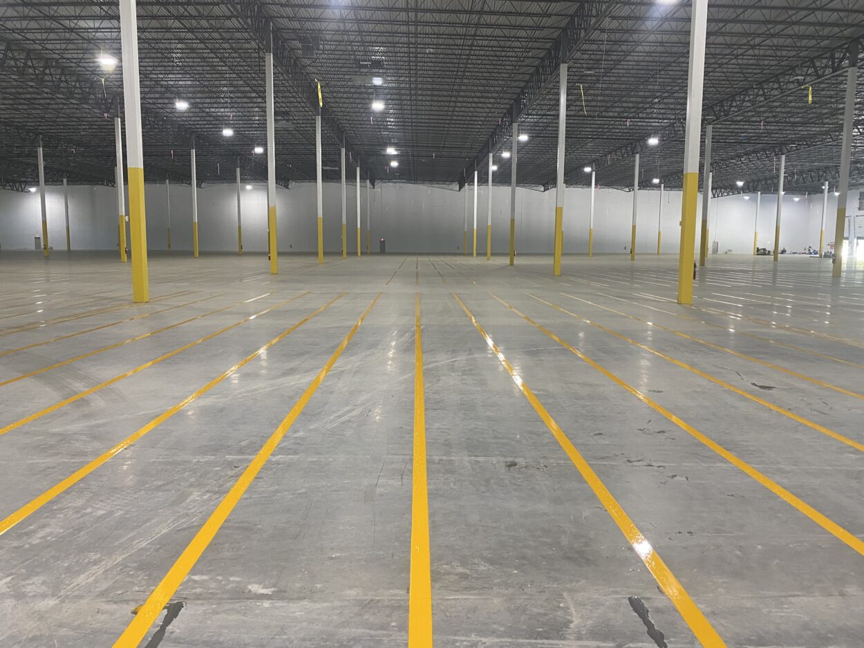 # WAREHOUSE FLOOR STRIPING / LINE REMOVAL | Portland, OR