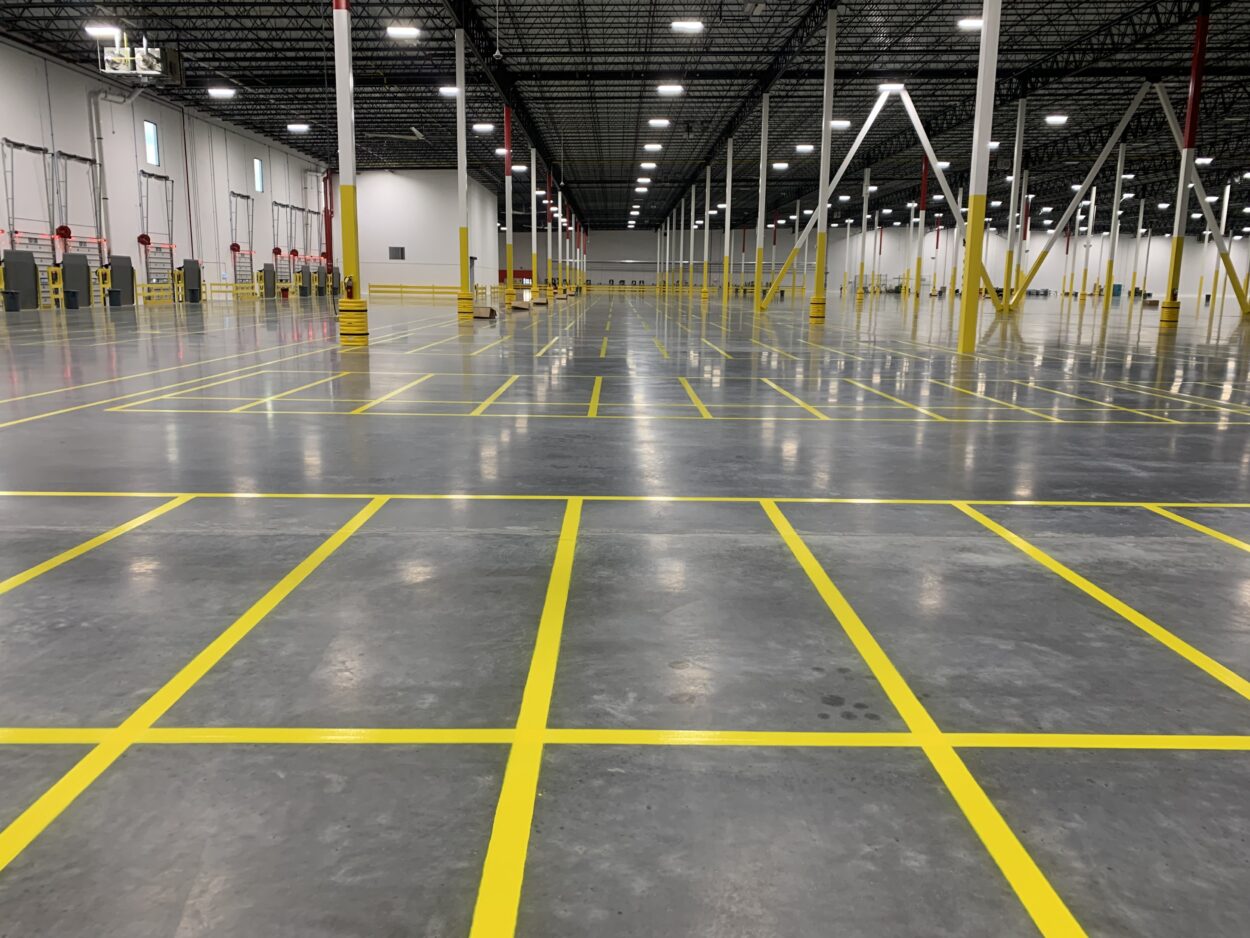" WAREHOUSE EPOXY FLOOR STRIPING | "Nationwide!